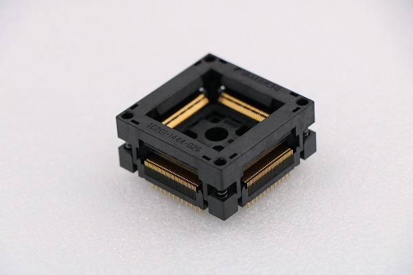 进口QFP144-0.5本体20×20的下压座子IC201-1444-026P-2_概述_性能_特点_规格_应用